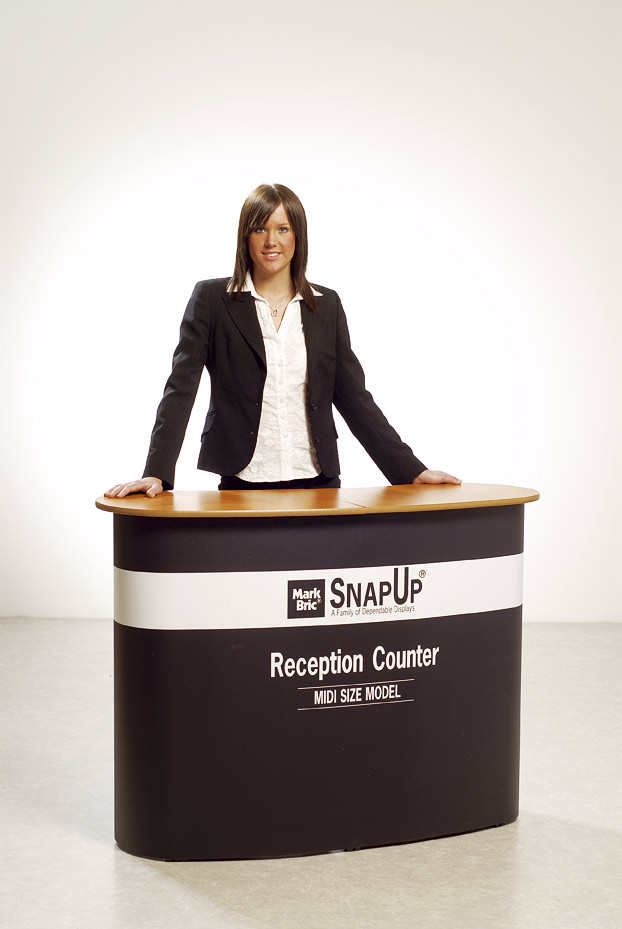 Prezentační pult Midi reception desk | Prezentační systémy, reklamní ...