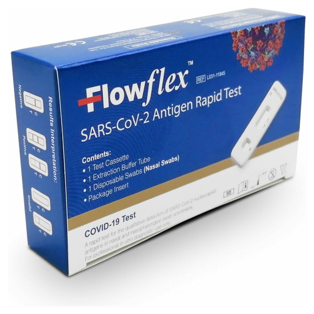 Acon Biotech Hangzhou Flowflex SARS-CoV-2 Antigen Rapid Test 100 ks ...