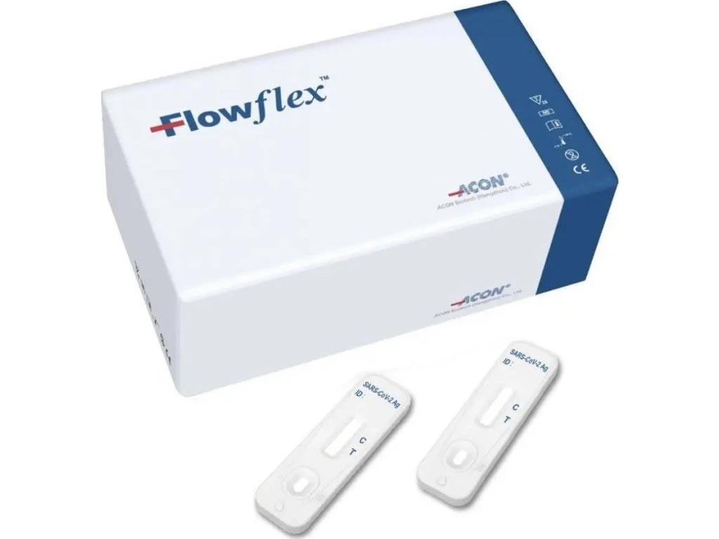 Flowflex SARS-CoV-2 Antigen Rapid Test Self-Testing - 25 ks ...